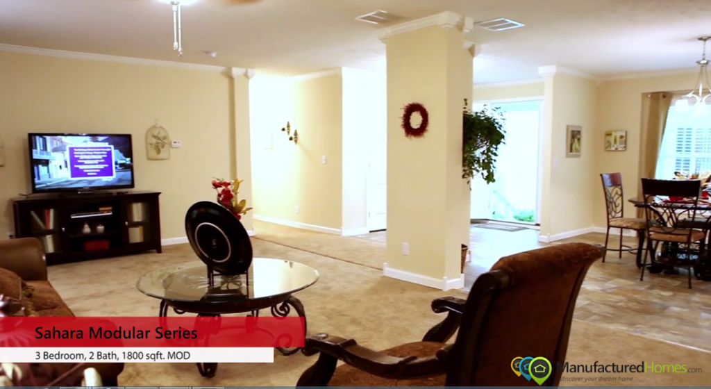 Video tour of Adventure Homes, Sahara Series model 0603 Modular home ...