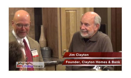 Jim Clayton - founder of Clayton Homes and Clayton Bank – Inside MH ...